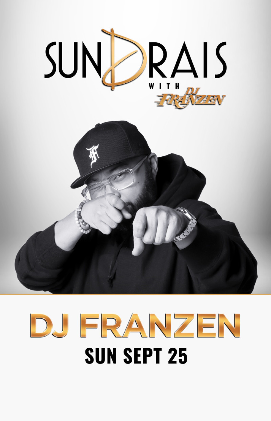 Dj Franzen at Drai's Nightclub on Sunday September 25 2022