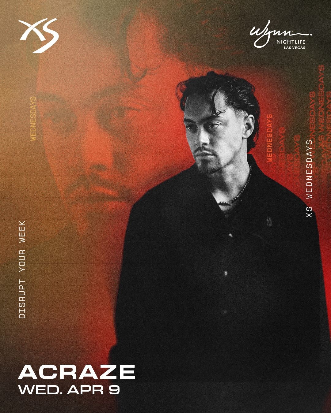 Acraze at Xs Nightclub on Wednesday April 09 2025